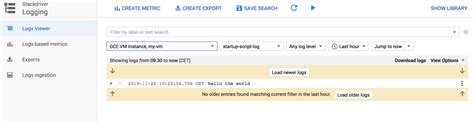 Google Cloud Platform Push Startup Script Logs To A Separate File In Gcp Stack Overflow