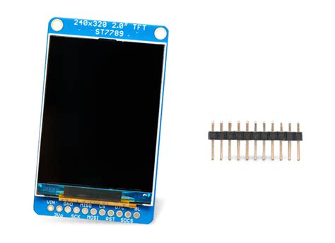 20 320x240 Color Ips Tft Display Adafruit Mouser