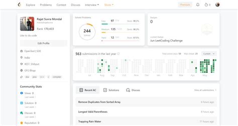 Rajat Suvra Mondal On Linkedin Happylearning Leetcode
