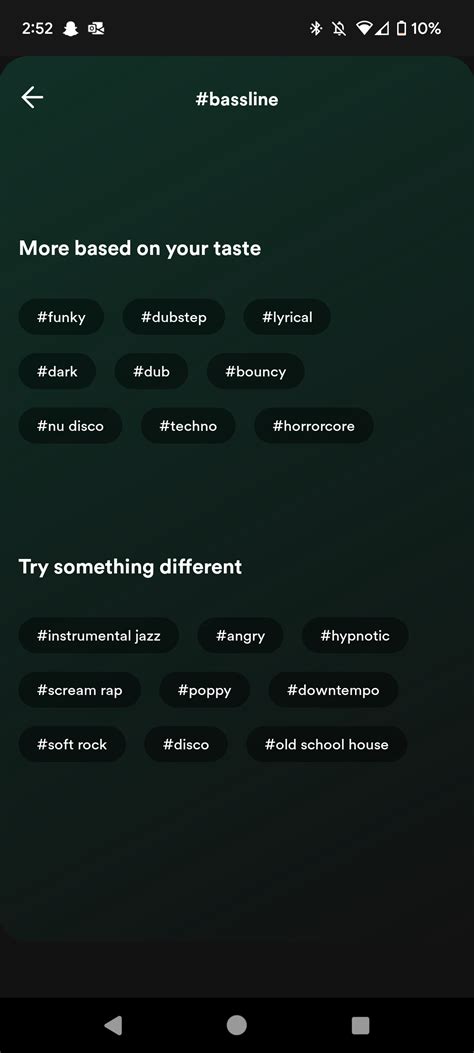 Explore Your Genres Search Bar On Mobile The Spotify Community