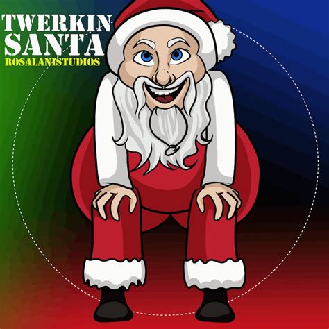 Twerking Santa  Stream Asset Or Stream Alert For Youtube Twitch