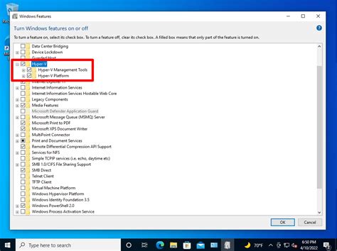 Windows 10 PCHyper V Enable Disable Procedure Shima System Academy