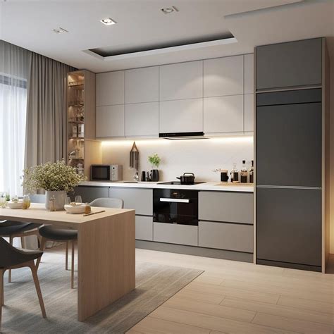 enhance functionality with custom small kitchen furniture módulo21 american