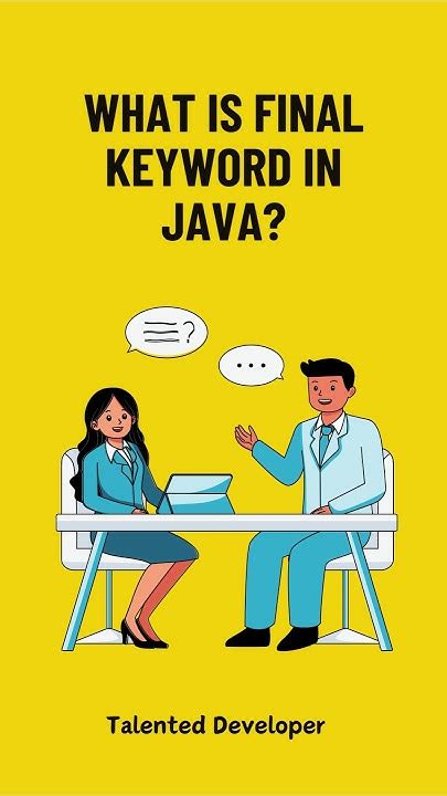 What Is Final Keyword In Java Java Interview Question Java Shorts Tdshorts 8 Youtube