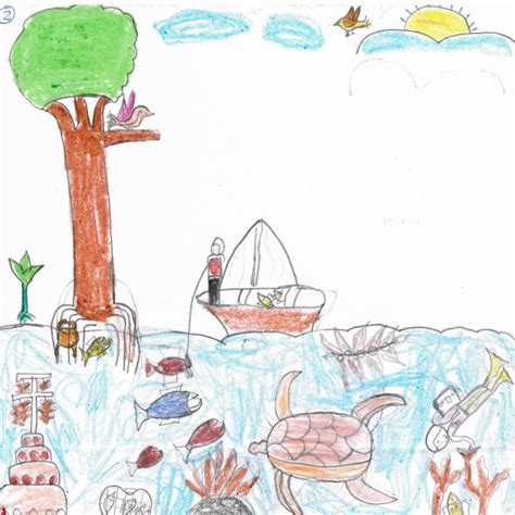 Happy Ocean Happy People 내가 사랑하는 바다 국제 어린이 환경 그림대회｜휴먼인러브