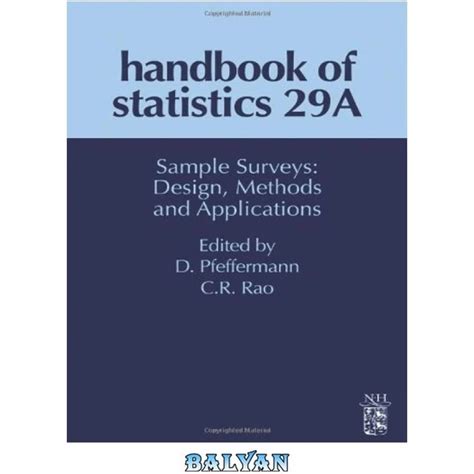 خرید و قیمت دانلود کتاب Handbook Of Statistics29a Volume 29 Sample