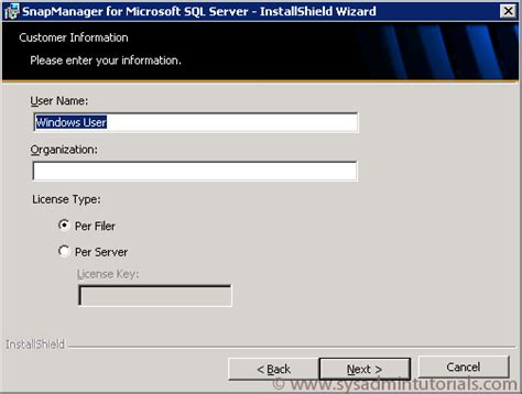 Installing Netapp Snapmanager For Sql