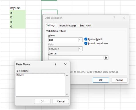 data validation automation general excel questions and answers excel