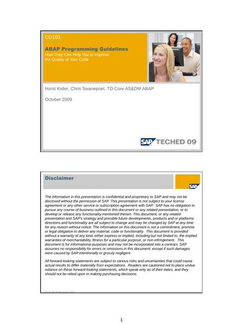 Pdf Abap Programming Guidelines Dokumen Tips