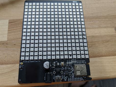 Designing An ESP Based RGB Matrix Driver And Making Of Them Dubious Creations