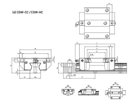 Hiwin Cgw30cc Linear Guide Precise Linear Guide Bearing Linear Guide Rail Linear Slide Rail