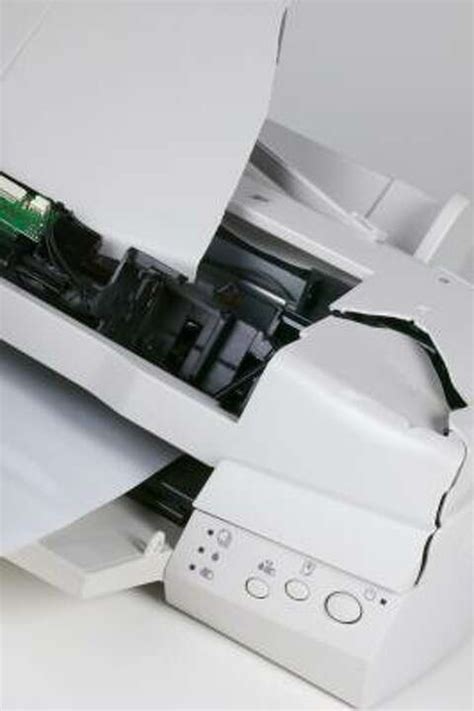 why does a printer print garbled messages