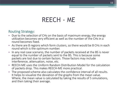 Ppt Reech Me Regional Energy Efficient Cluster Heads Based On Maximum Energy Routing Protocol