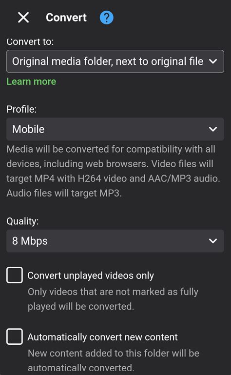 Editing A Convert Job Says Download Instead Of Convert Generalwindows Emby Community