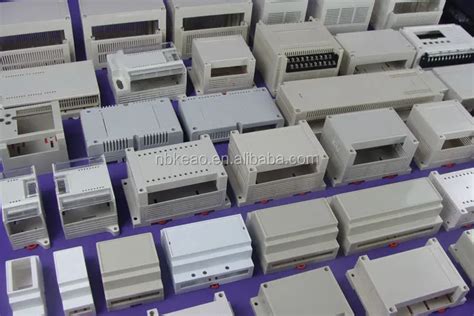 Din Rail Enclosure Box Case Mounting Smart Energy Meter Switch Terminal Block Housing Plc