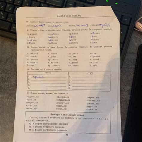 Спиши слова вставив буквы безударных гласных В скобках запиши проверочные Школьные Знания Com