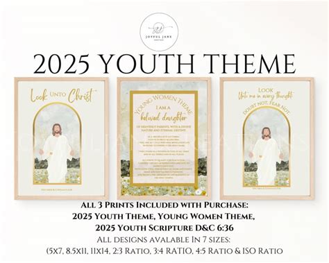 Lds Youth Theme 2025 Look Unto Christ Dandc 6 36 Young Women Theme Lds Youth Program Young Women