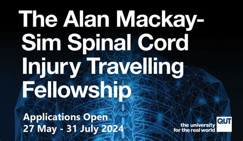 The Alan Mackay Sim Spinal Cord Travelling Fellowship Australia And New Zealand Spinal Cord