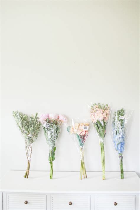 Diy Bridal Bouquet With Trader Joes Flowers