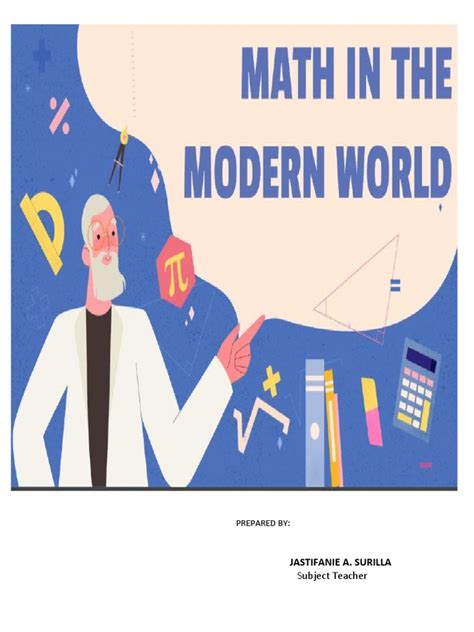 Module 1 Math In Modern World Pdf Pattern Mathematical Objects
