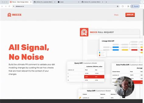 Introducing Recce Data Modeling Validation For Better Pr Review Cl Kao
