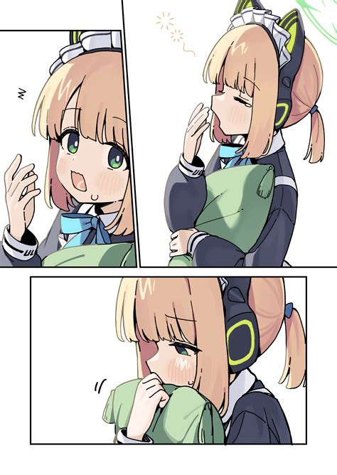 Midori And Midori Blue Archive Drawn By Seramikku Danbooru