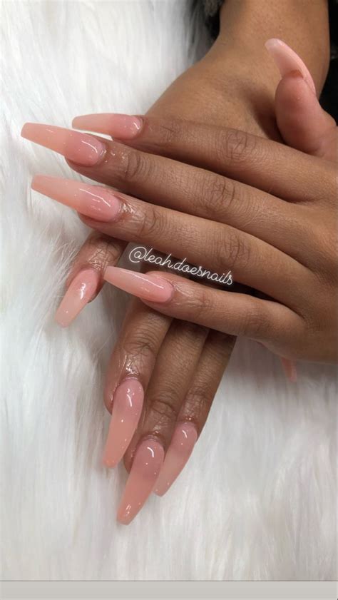 Sheer Amazing Blush Pink Nails Dusty Pink Nails Pink Nails