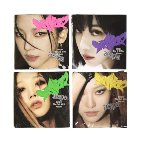 Jual Aespa The 3rd Mini Album My World Poster Ver Di Seller
