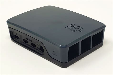 Raspberry Pi 4 Official Case Black Grey — Ameridroid