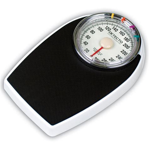 Detecto Large Dial Bathroom Scale Capacity 130 Kg X 500 G Antsll