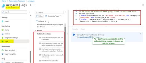 Azure Automation Jobs That Completed With Errors Jobstreams Data Not Forwarded To Azure