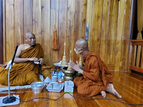 บรรยากาศพิธีเจริญพุทธม วัดป่ากุสลธโรปฏิปทาราม โดยคณะศิษย์