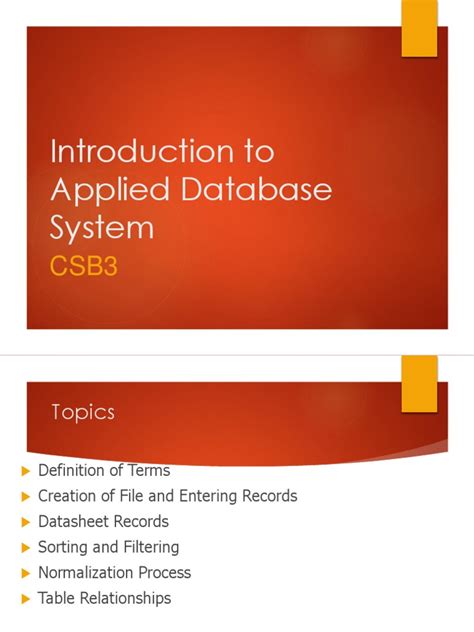 introduction to applied database 2019 pdf information science