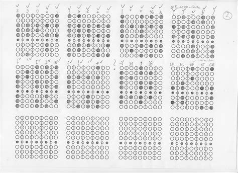 Robotron Schriften Die Robotron Lochstreifen Sif 1000 Code Teil 3 Die Codierungsschrift