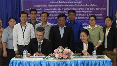 Integrated Solutions For Healthy Birth Growth And Development In Lao Pdr