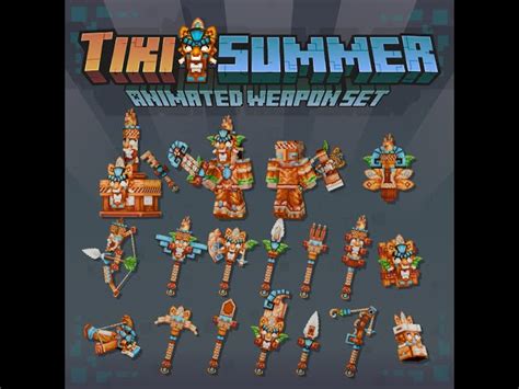 Witchcaster Animated Weapon Set Minecraft Texture Pack