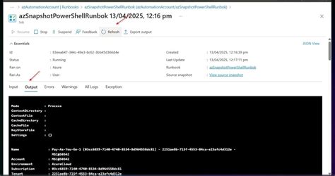How To Automate Azure Vm Snapshots With A Powershell Runbook Cloudspress