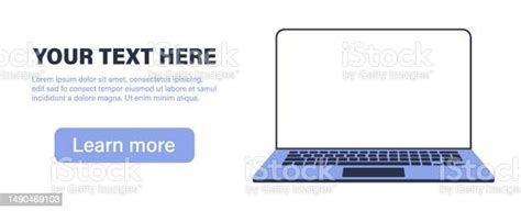 미니멀리스트 모형 가제트 가젯 빈 화면이 있는 웹 사이트 배너입니다 프레젠테이션 Ui 디자인을 위한 모형 일반 장치 설정 0명에 대한 스톡 벡터 아트 및 기타 이미지