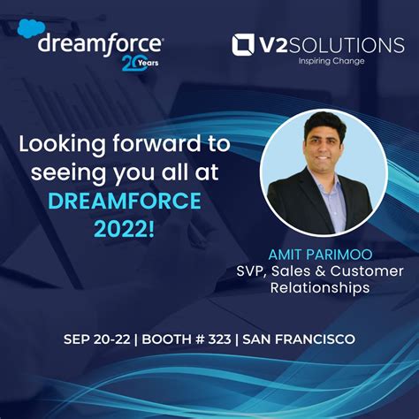 V2solutions On Linkedin Dreamforce Salesforce Sanfrancisco Df22