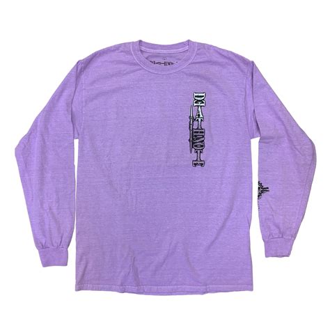 Death Note L Light Ryuk Damask Frame Long Sleeve Crunchyroll Exclusive Crunchyroll Store