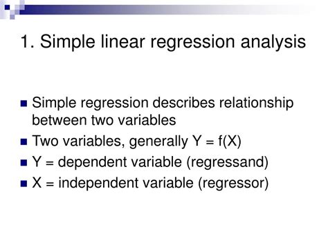 Ppt Simple Linear Regression And Correlation Analysis Powerpoint