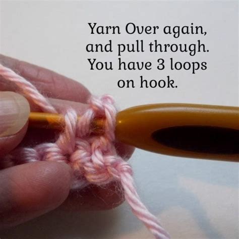 Extended Double Crochet Edc ~ Crochet Stitch Tutorial