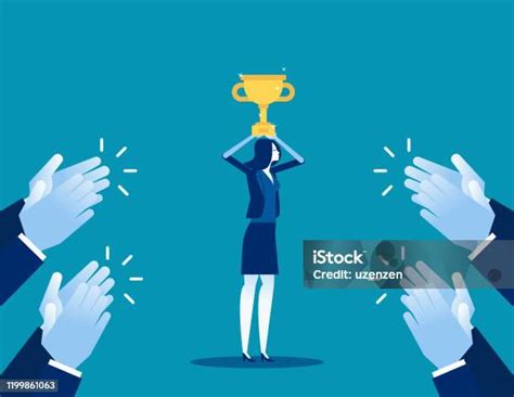 성공을 축하하는 팀 컨셉 비즈니스 성공 벡터 즐거운 동료와 비즈니스 팀 유쾌한 Championship에 대한 스톡 벡터 아트 및 기타 이미지 Championship