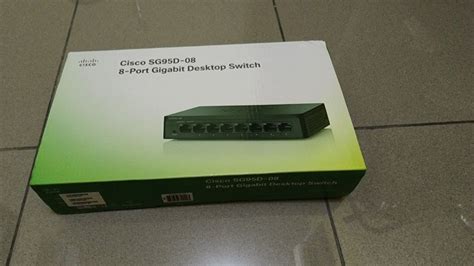 Cisco SG D Port Gigabit Unmanage Desktop Switch Computers Tech Parts Accessories