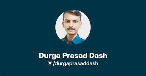 durga prasad dash twitter instagram linktree