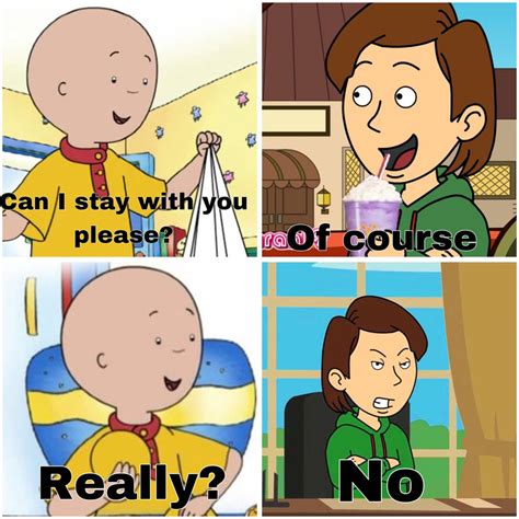 Caillou Asks Boris By Olivepeaches On Deviantart