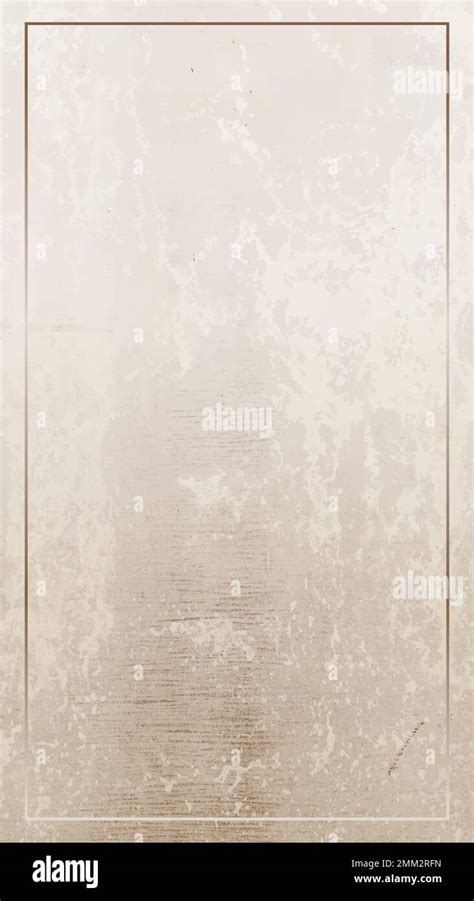 Rectangle Gold Frame On A Grunge Brown Background Vector Stock Vector