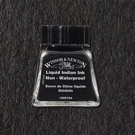 Drawing Ink Liquid Indian Ink Winsor And Newton Na