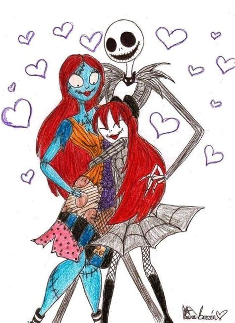 Jack Skellington Fan Art Jack Sally And Judy Nightmare Before