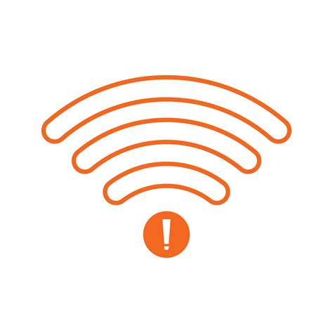 No Wifi Wireless Icon Vector No Wi Fi Connection Icon No Wireless